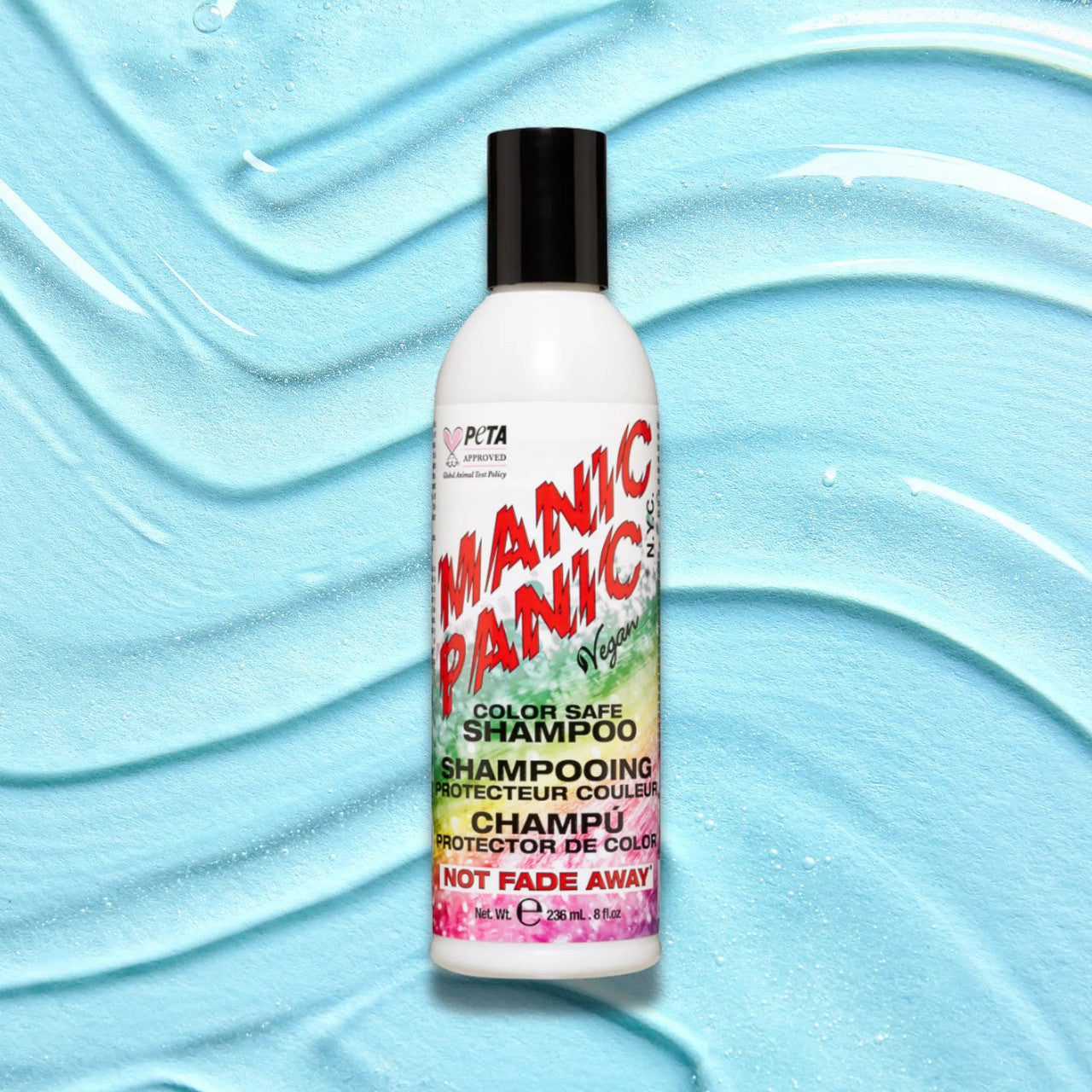 Manic Panic Not Fade Away® Color Safe Shampoo 236ml – Manic Panic ...